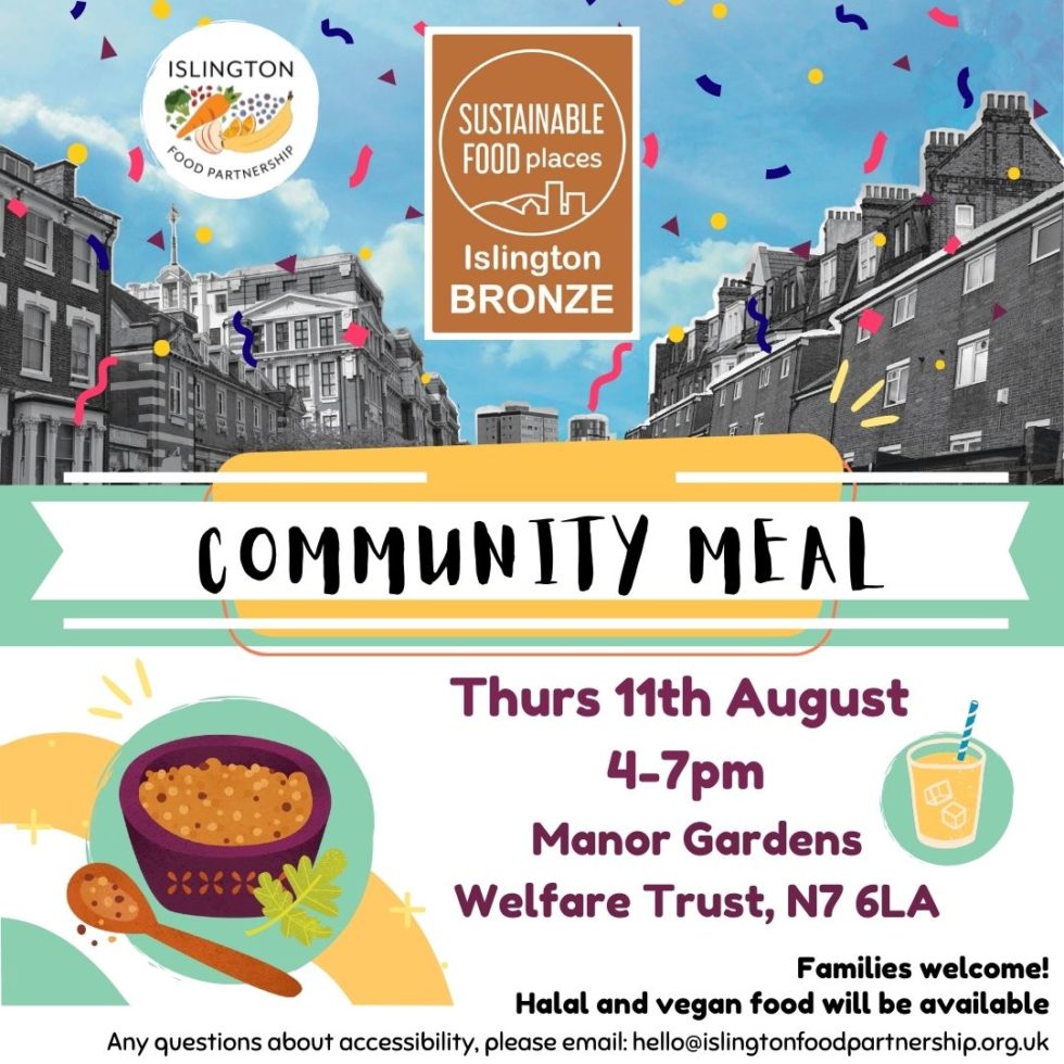 Community Meal Celebration! - Islington Food Partnership